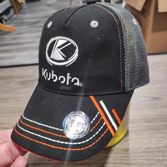 Choko | Accessories | Kubota Trucker Snapback Hat Cap Black Grey Nwt ...